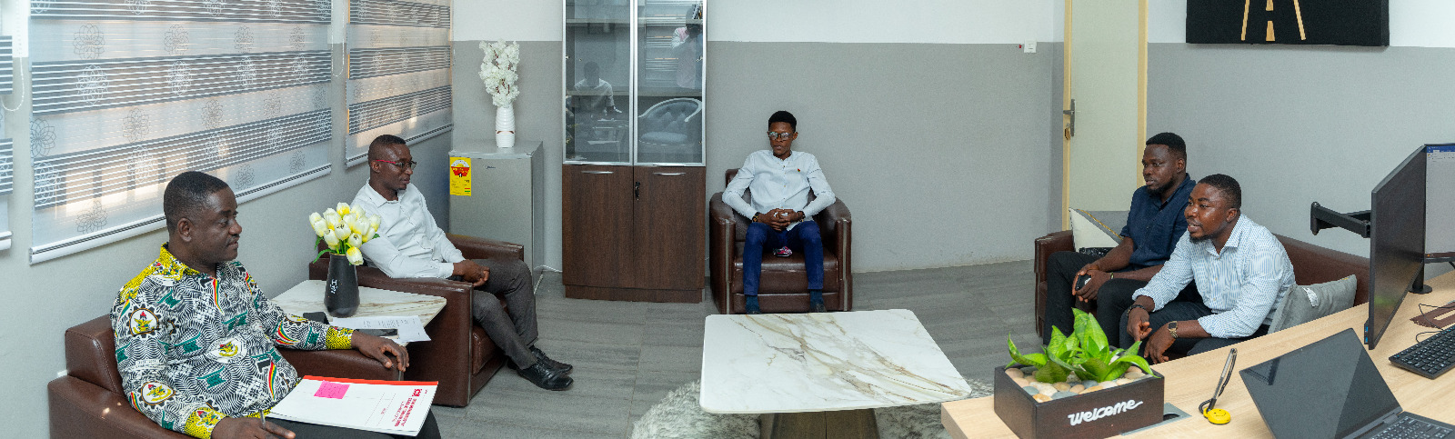 KNUST SRC Publicity Team pays a visit to the KEC | Elearning, KNUST